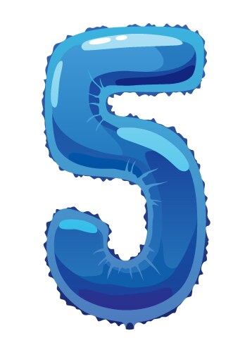 Number 5 Cartoon Vector Images (over 4,100)