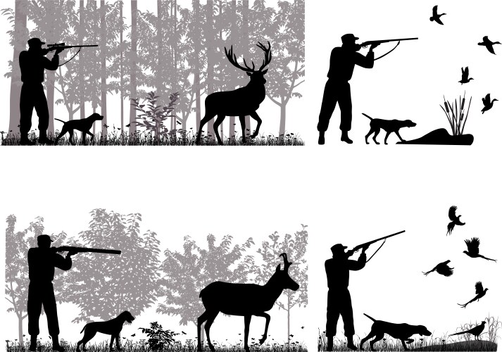 Hunting Vector Images (over 190,000)