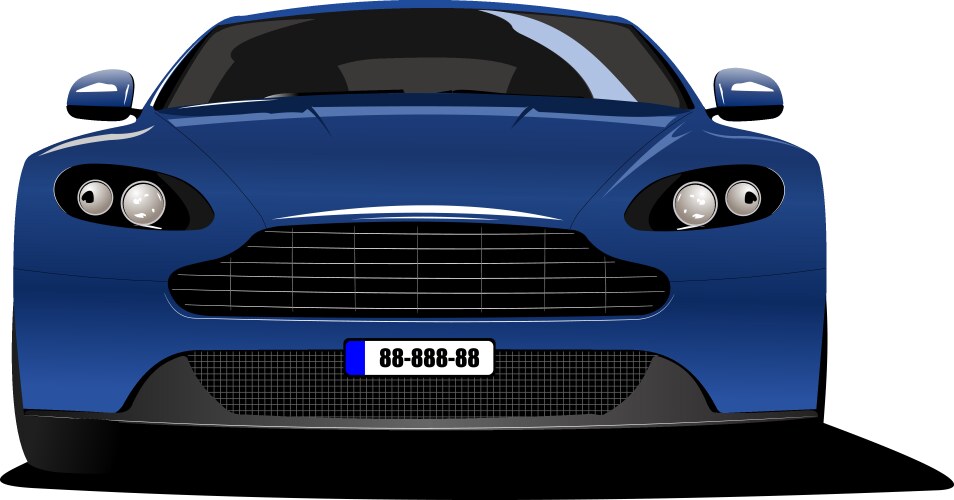 Blue Sedan Car Vector Images (over 2,700)