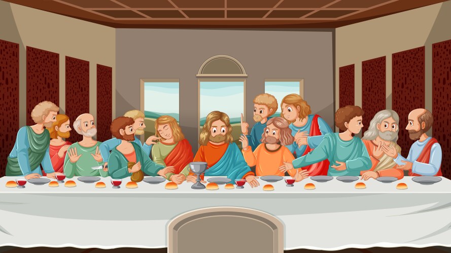 Last Supper Vector Images (over 250)