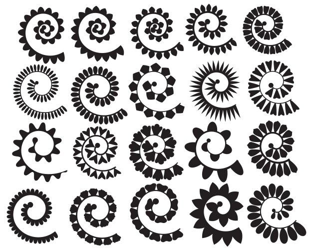 Laser Cut Flower Vector Images (over 6,000)