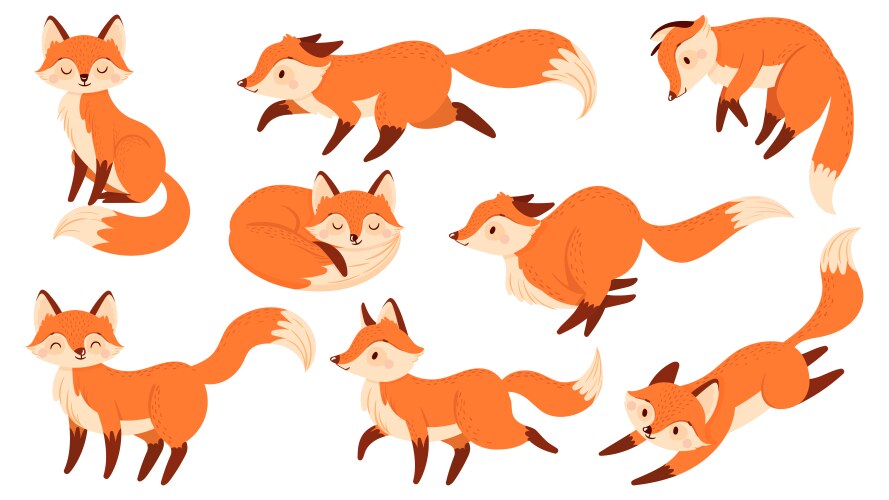 Red Fox Paw Vector Images (over 790)