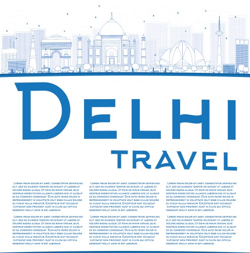 Delhi Monuments Vector Images (over 1,400)