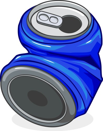 Crushed Can Vector Images (over 470)