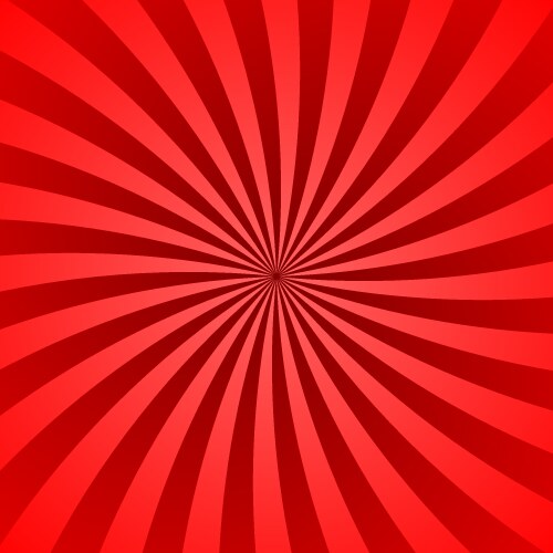 Bright red rays background Royalty Free Vector Image