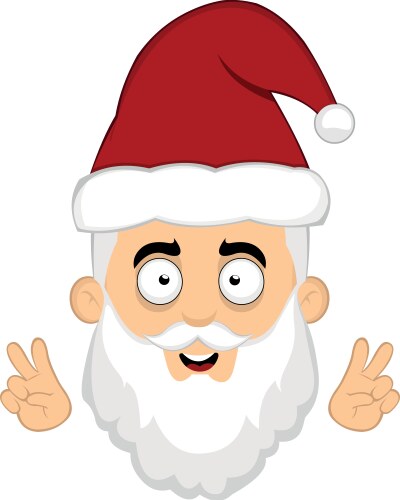 Santa Peace Sign Vector Images (over 290)