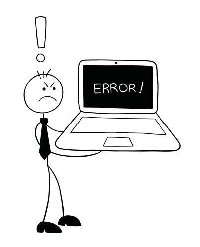 Stickman Laptop Vector Images (over 150)