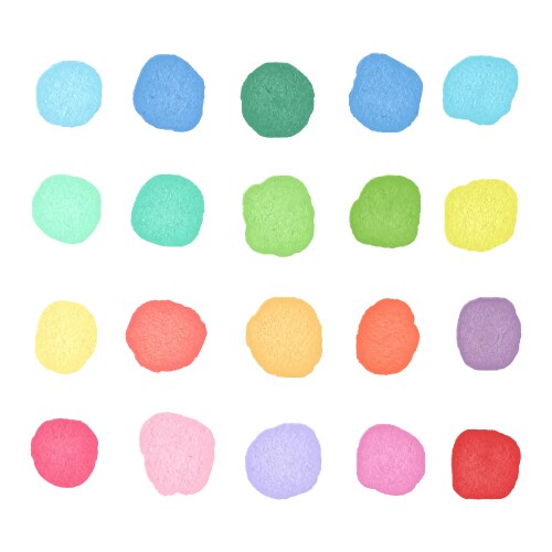 Watercolor dots Royalty Free Vector Image - VectorStock