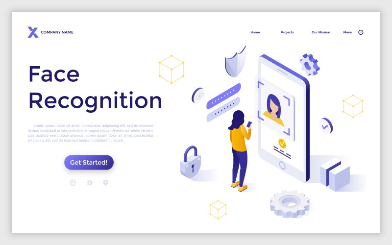 Official software access concept Royalty Free Vector Image