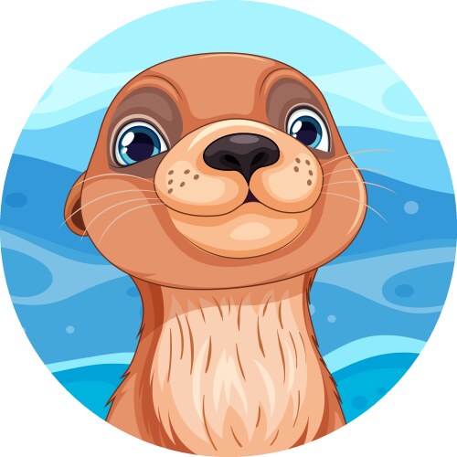 A simple blue background Royalty Free Vector Image