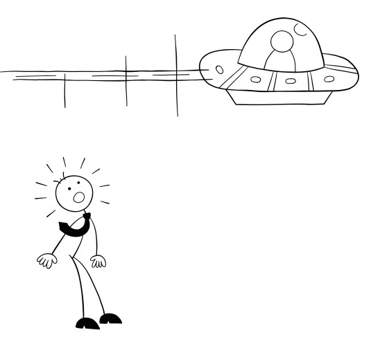 Stickman Fly Vector Images (over 260)