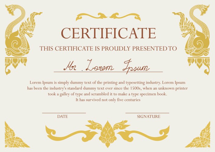 Certificate Vector Images (over 350,000)