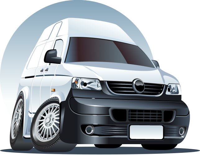 Delivery Van Cartoon Vector Images (over 7,200)