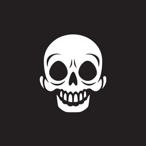 Skull Front Facing Vector Images (over 2,500)