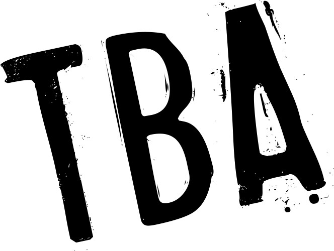 To be announced rubber stamp Royalty Free Vector Image