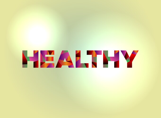 Healthy lifestyle Royalty Free Vector Image - VectorStock
