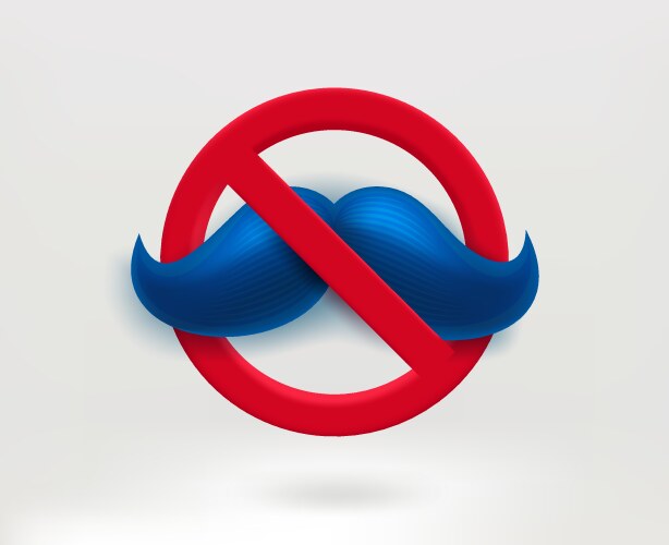 Stop singing concept with microphone icon 3d Vector Image