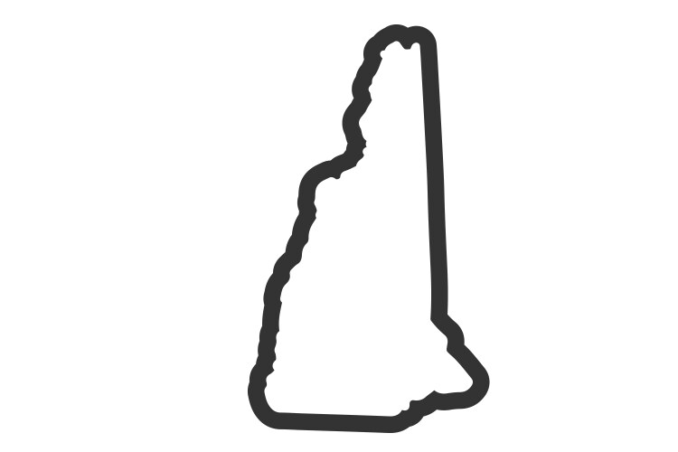 New Hampshire State Outline Vector Images (over 310)