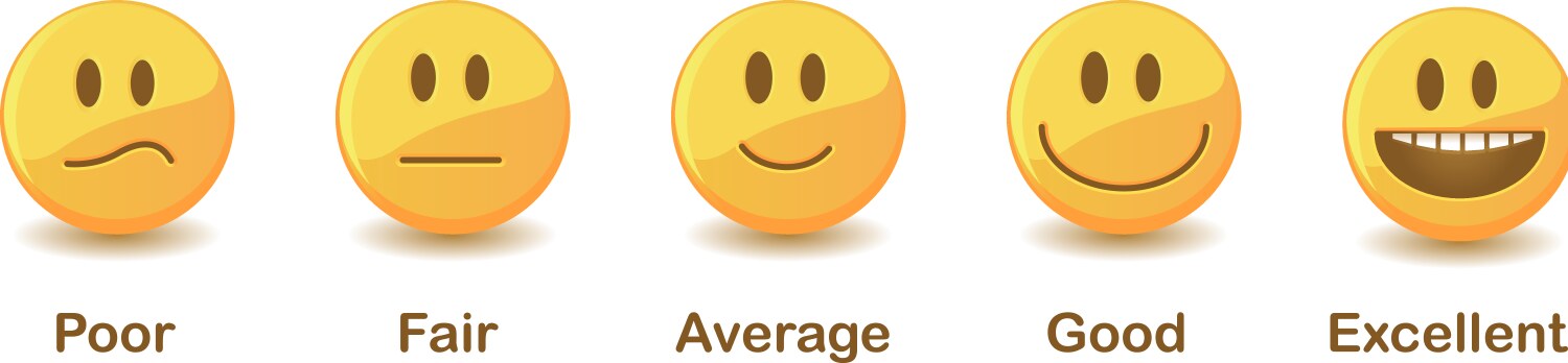 Smiley Vektor Emoji Lustige Zeichen Vektor Set. Emoticon Emojis Mit