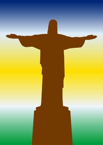 Salvation of jesus christ Royalty Free Vector Image