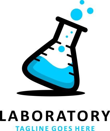 Realistic laboratory inventory poster Royalty Free Vector