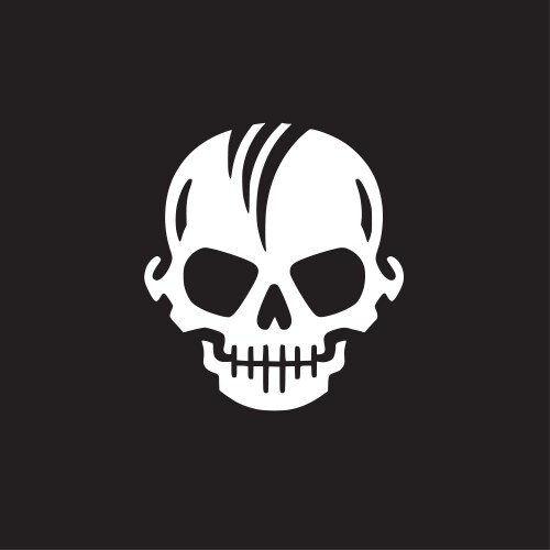 Skull Front Facing Vector Images (over 2,500)