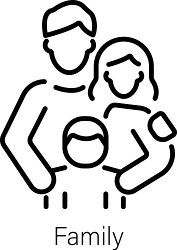 Family Outline Vector Images (over 65,000)