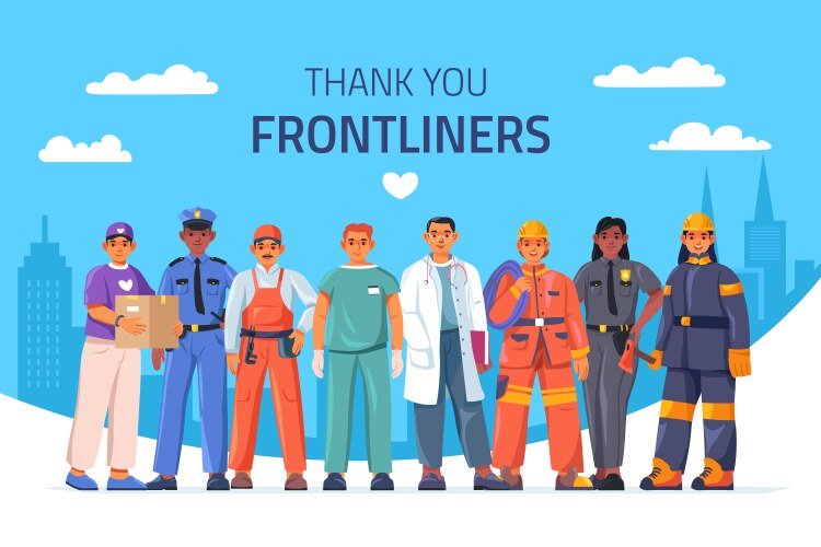 Frontline Workers Vector Images (over 1,000)