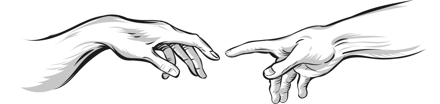 Adam Creation Hands Vector Images (over 130)