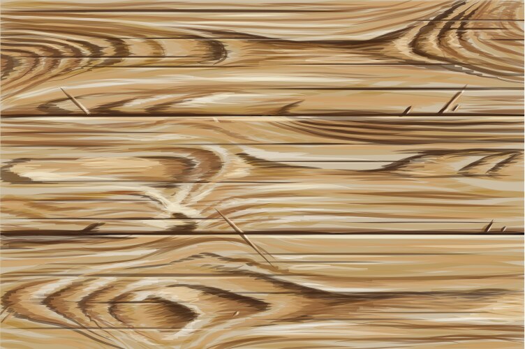 Boards wood realistic vintage texture Royalty Free Vector