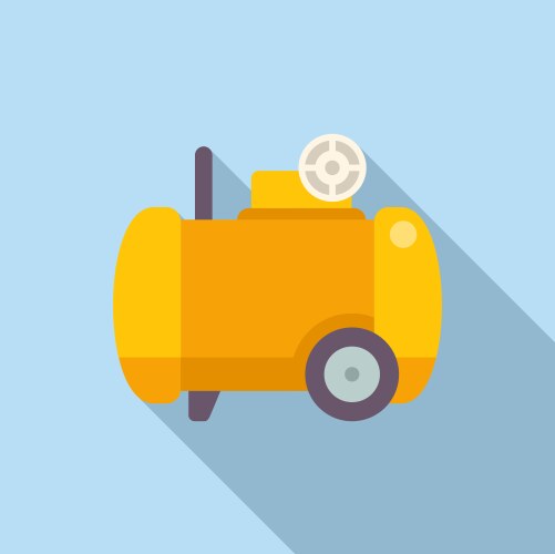 Generator compressor icon simple air Royalty Free Vector