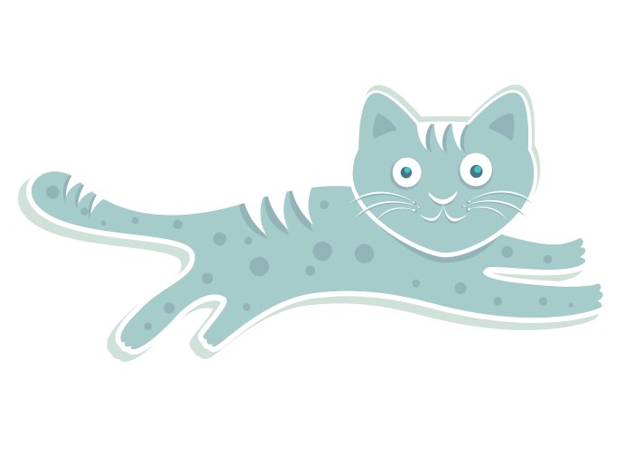 Cat Running Vector Images (over 4,100)