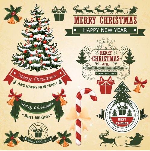 Christmas tree Royalty Free Vector Image - VectorStock