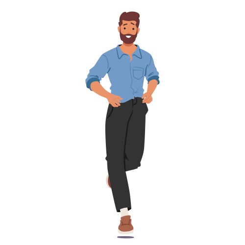 Cartoon Man Walking Vector Images (over 37,000)