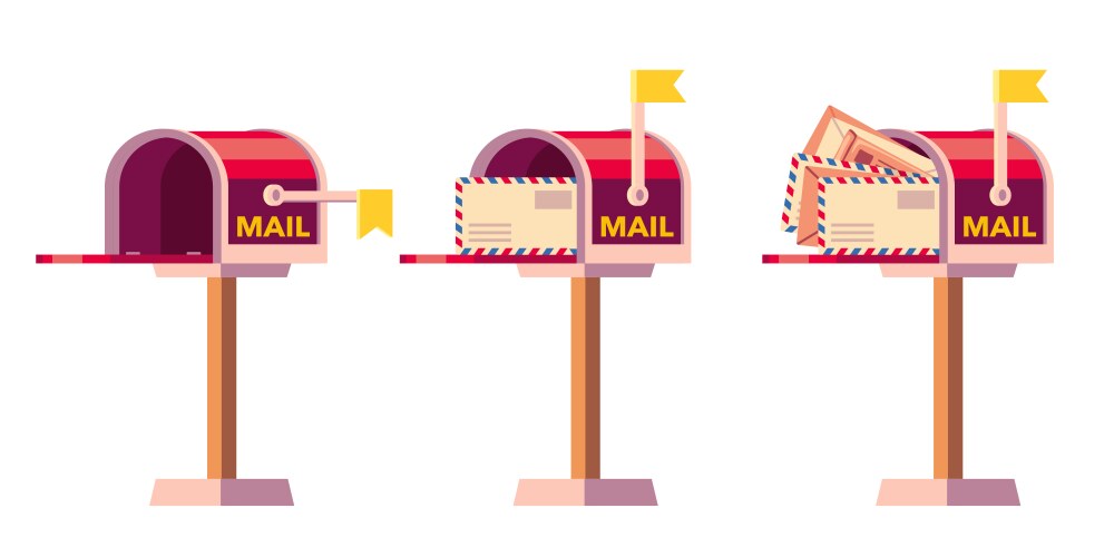 Cartoon Mailbox Vector Images (over 3,900)
