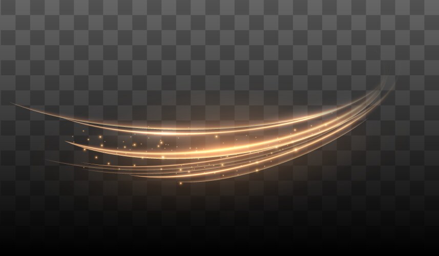 Shining lines light effect Royalty Free Vector Image
