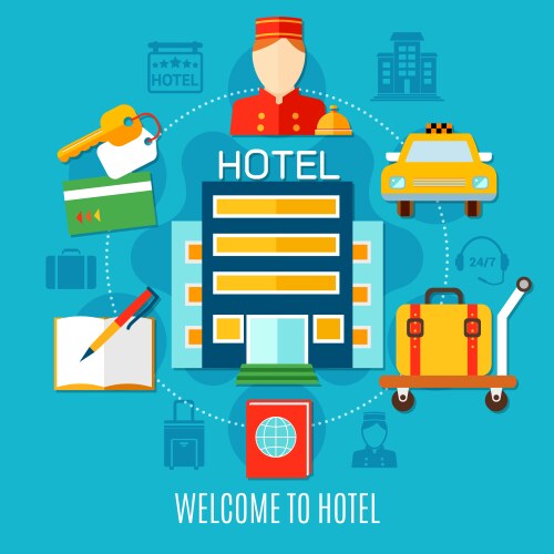 Hotel Welcome Vector Images (over 4,700)