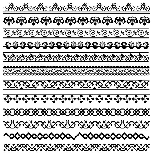Geometric Border Vector Images (over 210,000)