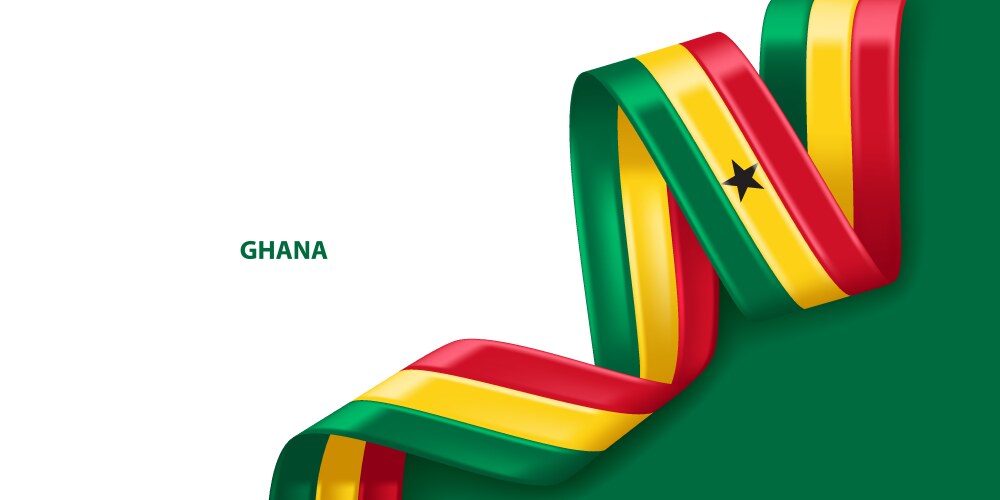 Ghana Flag Ribbon Vector Images (over 530)