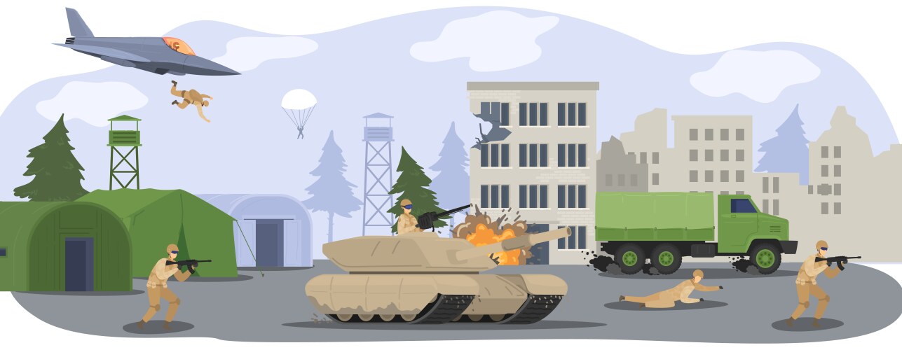 Cartoon Soldiers Vector Images (over 22,000)