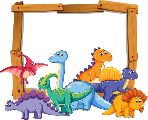 Dinosaur Border Vector Images (over 660)