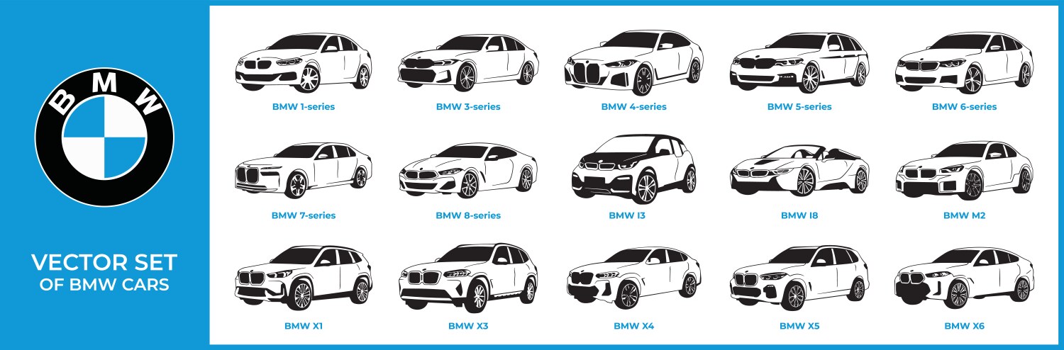 Bmw Car Silhouette Vector Page 2 | Bmw Silhouette Vector Art, Icons,