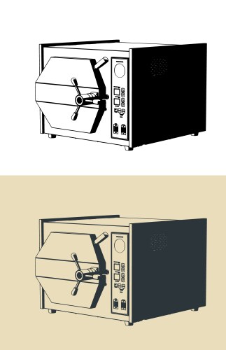 Sterilizer Autoclave Vector Images (90)