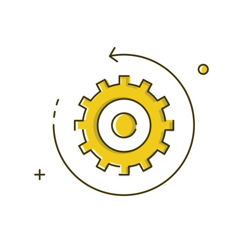 Material creation reverse engineering Royalty Free Vector