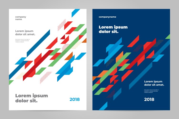 Brochure layout template design Royalty Free Vector Image