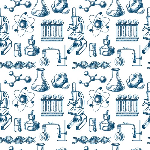 Medical seamless pattern Royalty Free Vector Image