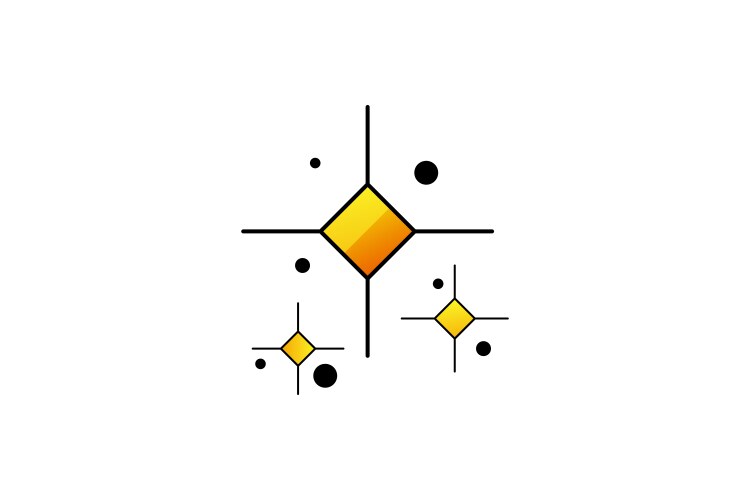 Highlight note sticker set Royalty Free Vector Image