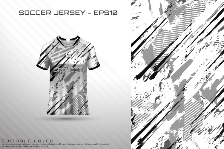 Backgrounds for sports jersey soccer jerseys Vector Image