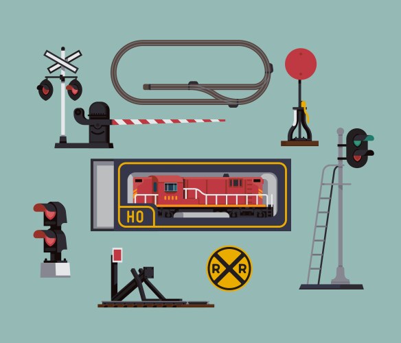 Scale Model Vector Images (over 1,900)