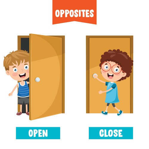 Kid Close the Door Vector Images (over 150)